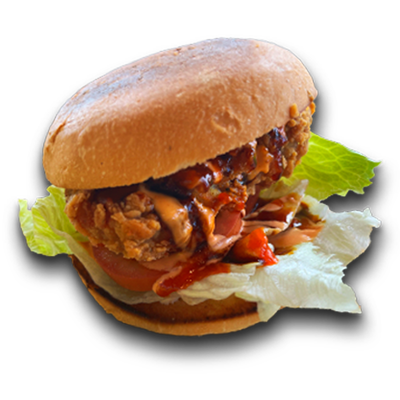 Spicy Chicken Burger | Krazy Bird